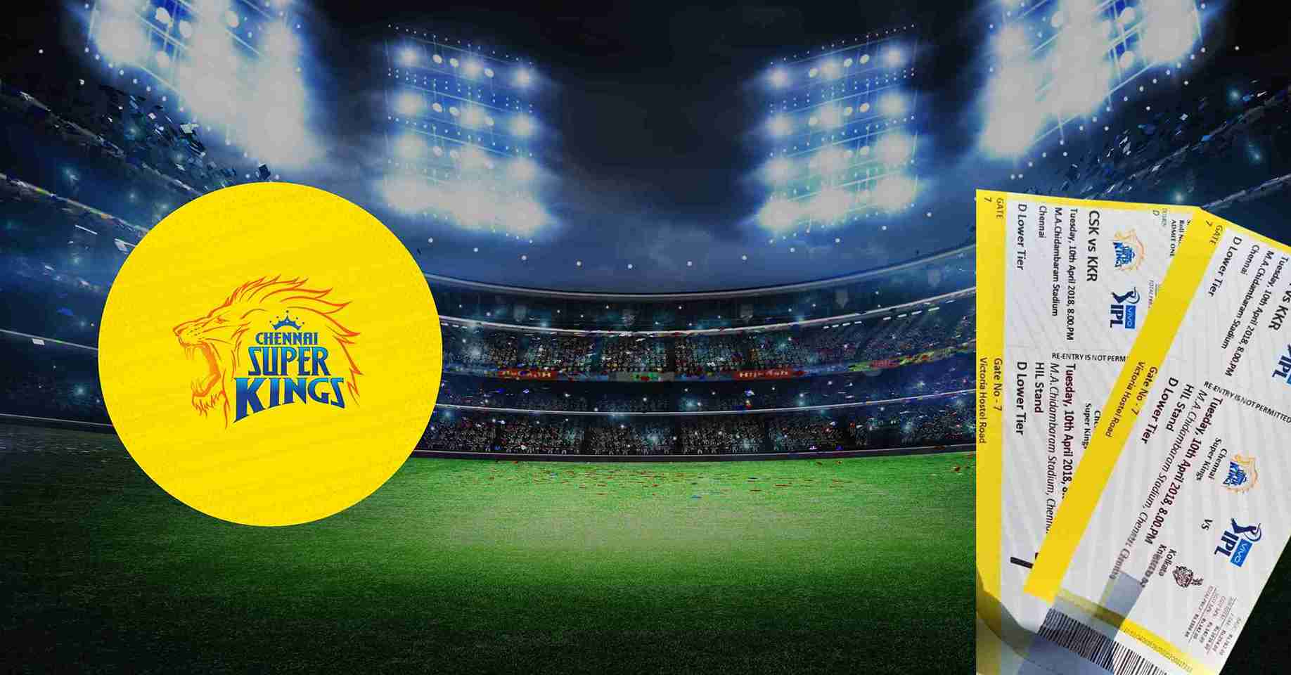 IPL 2025 Tickets Chennai – Book CSK Matches at Chepauk